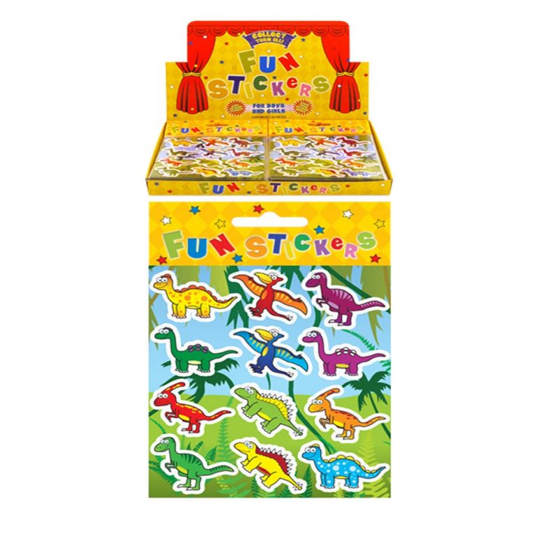 Dinosaur Party Stickers