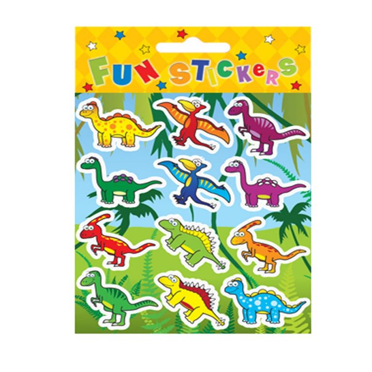 Dinosaur Party Stickers