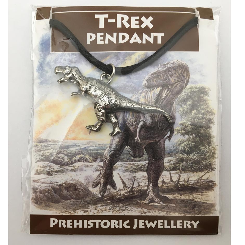 T. rex dinosaur pendant