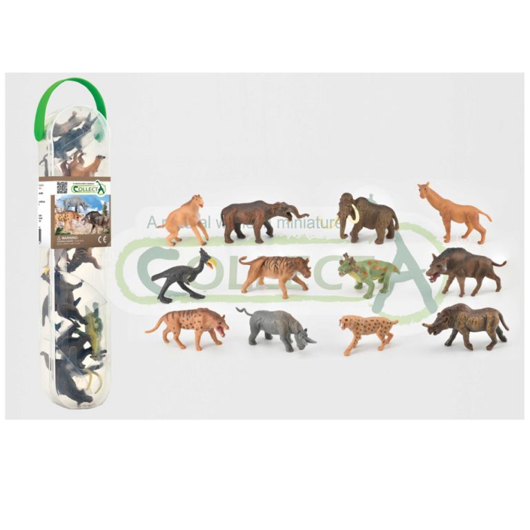 CollectA box of mini prehistoric animal models