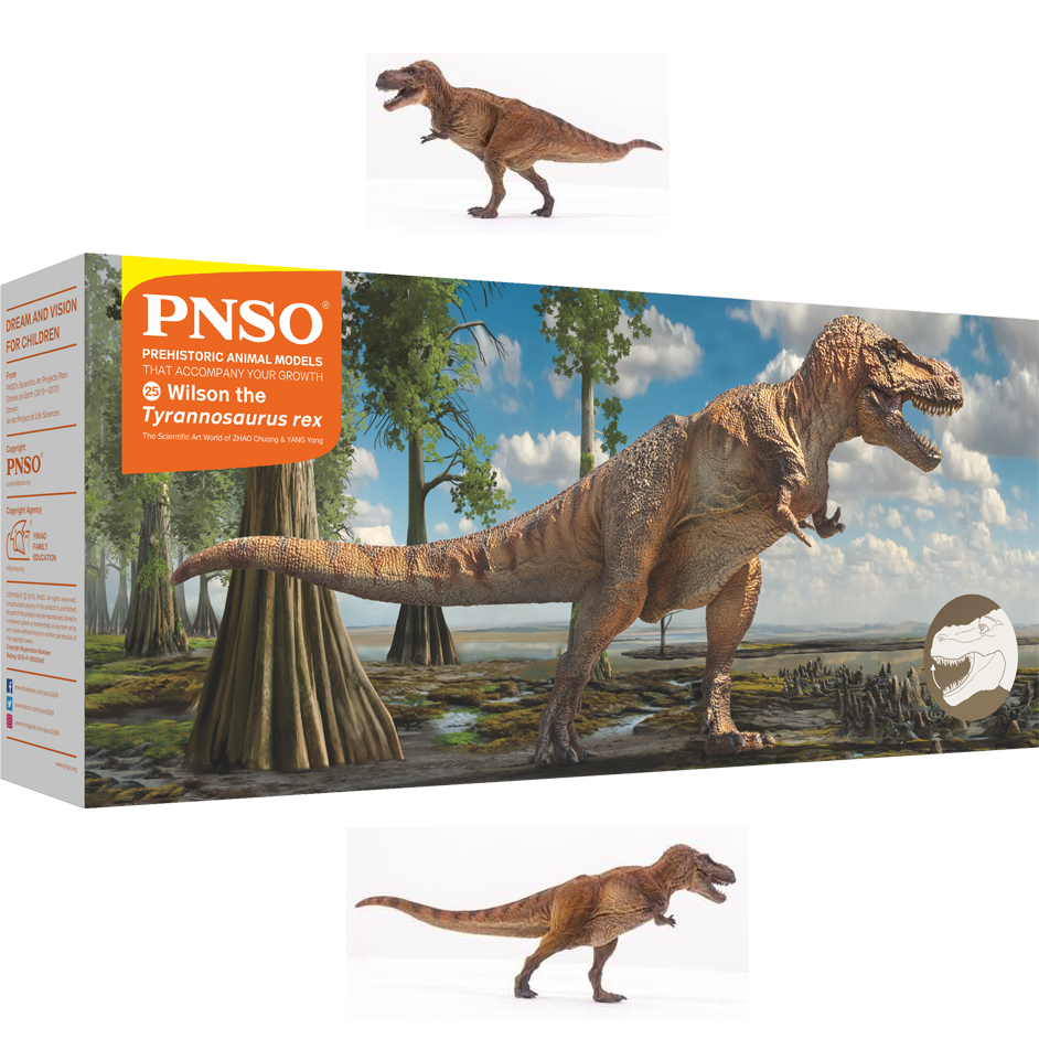 PNSO Wilson the Tyrannosaurus rex Dinosaur Model