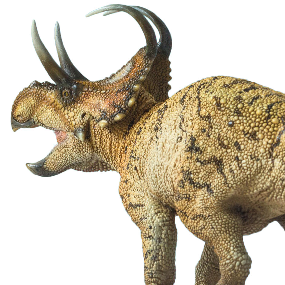 PNSO Perez the Machairoceratops Dinosaur Model - Everything Dinosaur