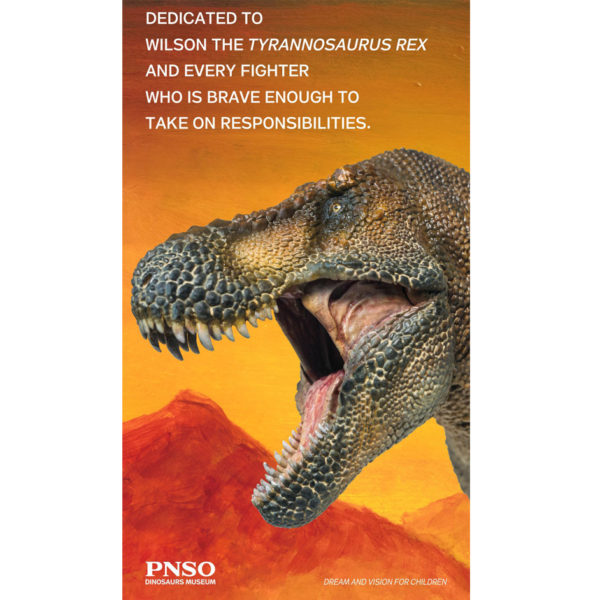 PNSO Wilson the T. rex Dinosaur Model - Everything Dinosaur
