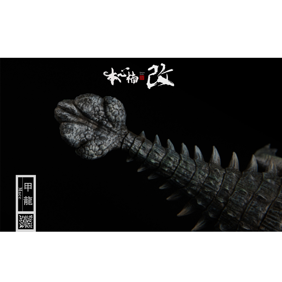 Nanmu Studio Jurassic Series Ankylosaurus (Mace Blue) - Everything Dinosaur