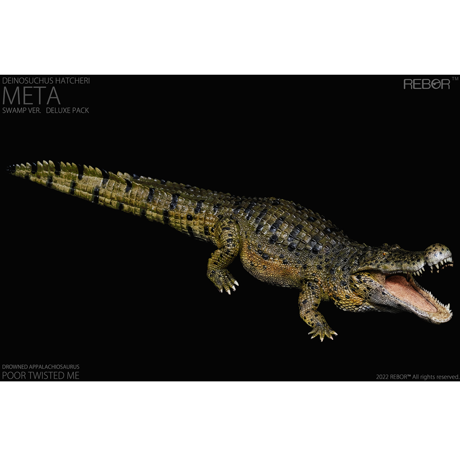 Rebor Adult Deinosuchus Swamp - Everything Dinosaur
