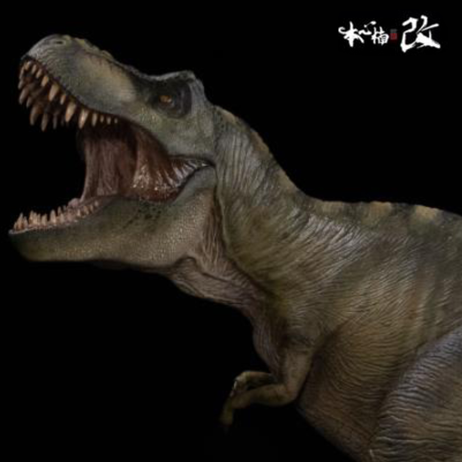 Nanmu Studio Jurassic Series Alpha T. rex 2.0 (Green) - Everything Dinosaur