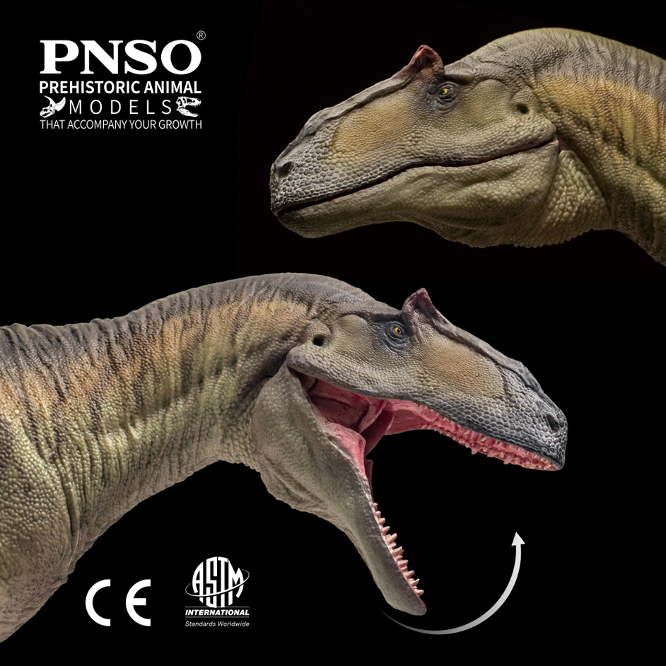 Carta Re Dinosauro Saurophaganax Saurophaganax Stock Image