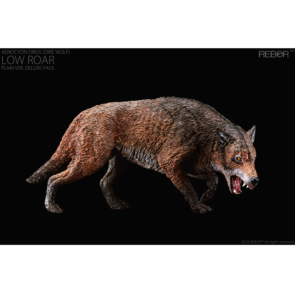 Rebor Dire Wolf Low Roar - Everything Dinosaur
