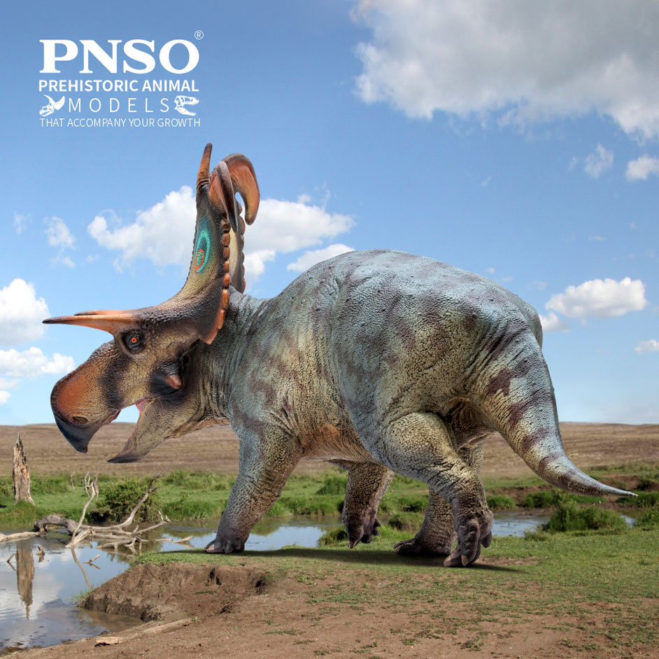 PNSO Frederik the Lokiceratops - Everything Dinosaur