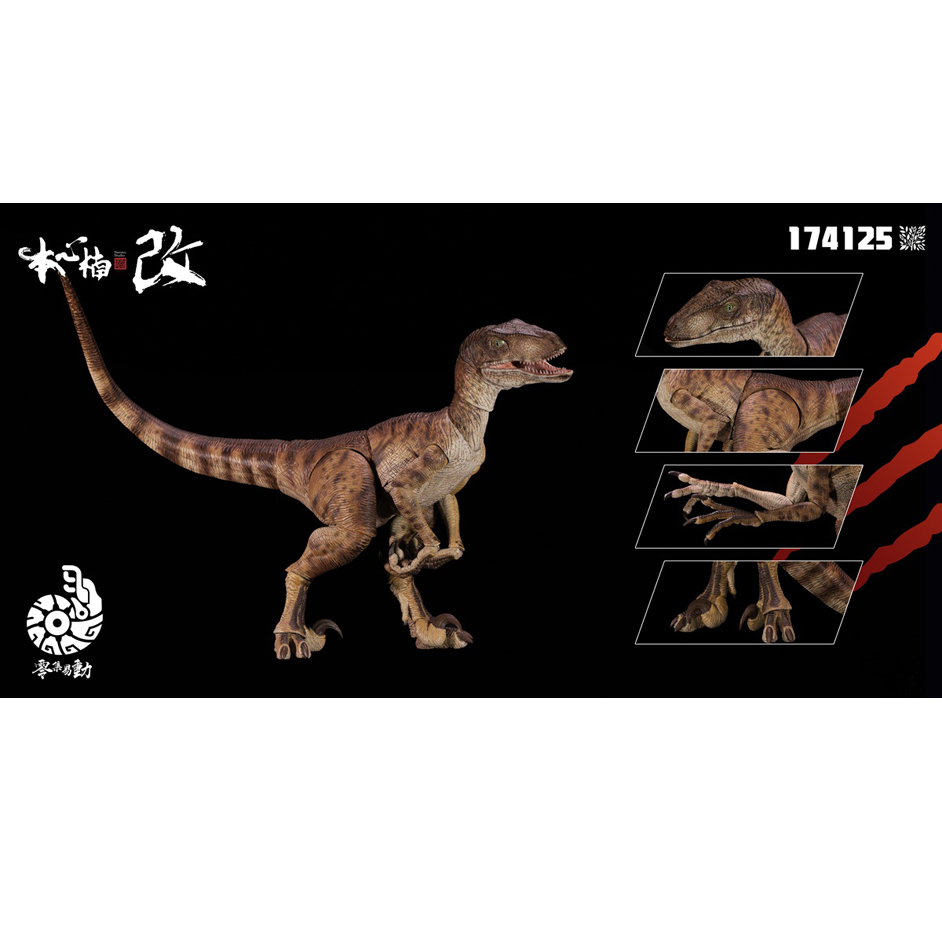 Nanmu Studio Velociraptor Shadow Blade - Everything Dinosaur