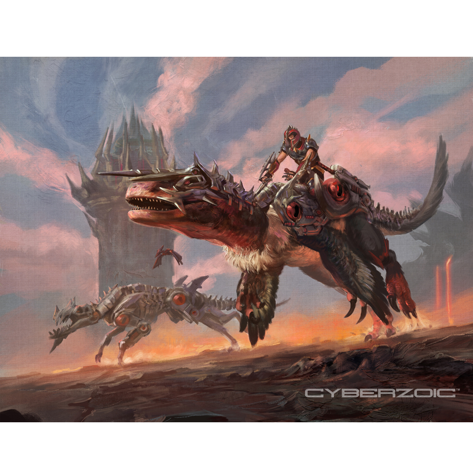 Cyberzoic Armour Units - Razorhound (Achillobator) - Everything Dinosaur