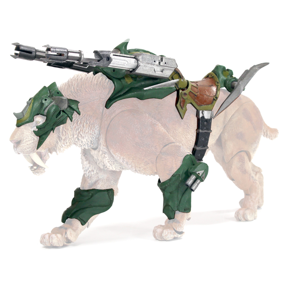 Cyberzoic Armour Units - Saberbeast (Smilodon) - Everything Dinosaur