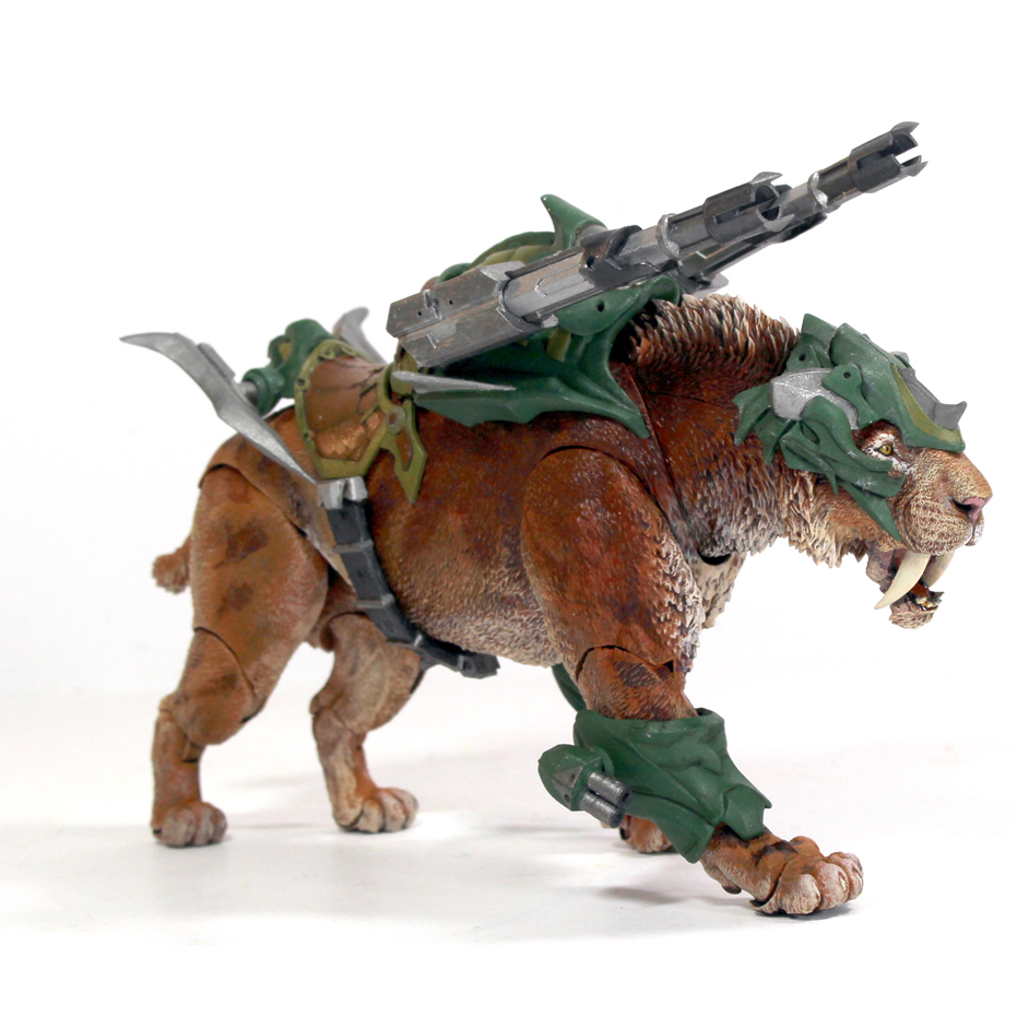 Cyberzoic Armour Units - Saberbeast (Smilodon) - Everything Dinosaur